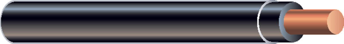 Southwire 500 Ft. 14 Gauge Black Solid Thhn Cu Single Conductor ...
