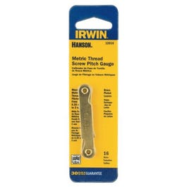 Pitch Gauge, Metric Tread, 16-Leaf - Steubenville, OH - M&M True Value ...